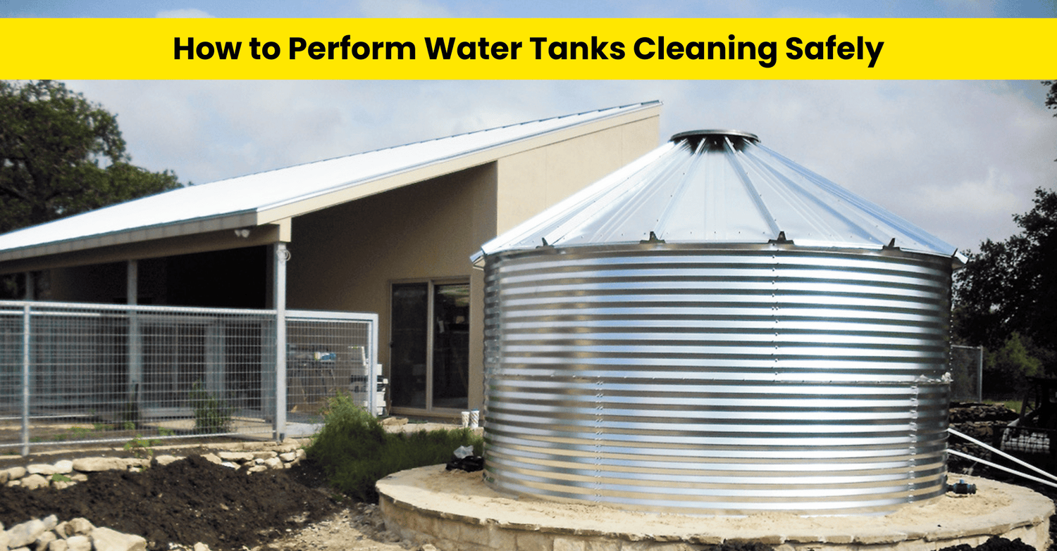 How to Perform Water Tanks Cleaning Safely – Solutions HOCL