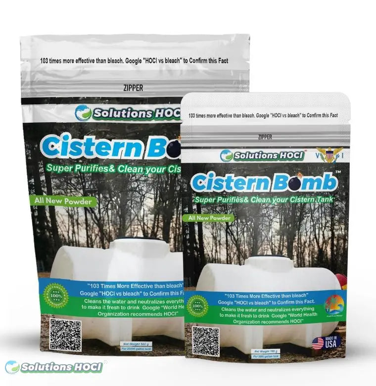 Cistern Bomb™ – Bleach-Free Natural Cistern Tank Cleaner – Solutions HOCL