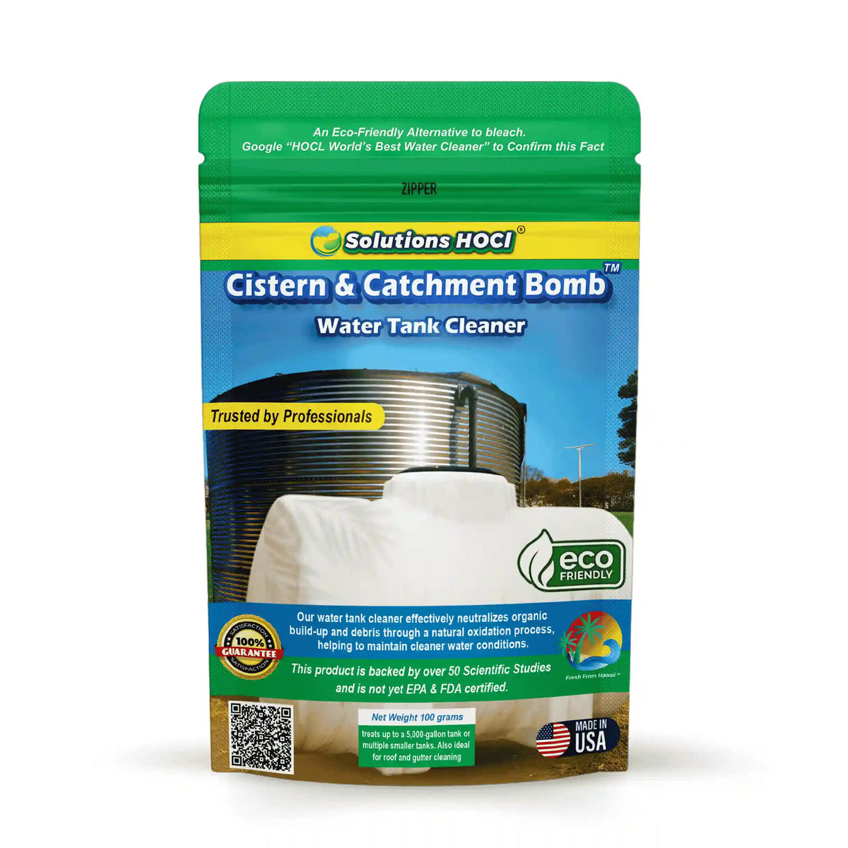 Cistern & Catchment Bomb™ - Water Tank Cleaner Treatment