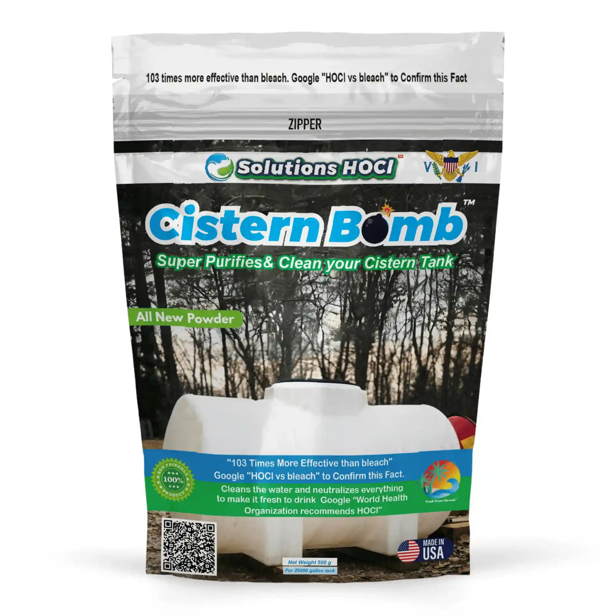 Tank Cleaning with Top Cistern Tank Cleaner – 500g
