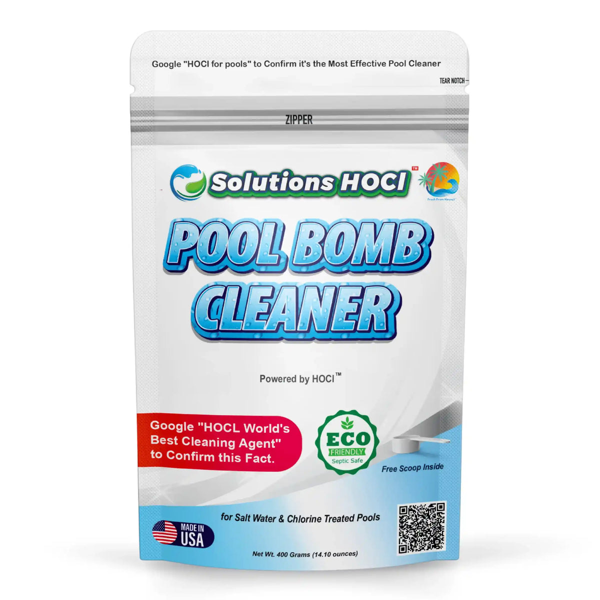 Solutions HOCl Pool Bomb Cleaner – No Harsh Chemicals