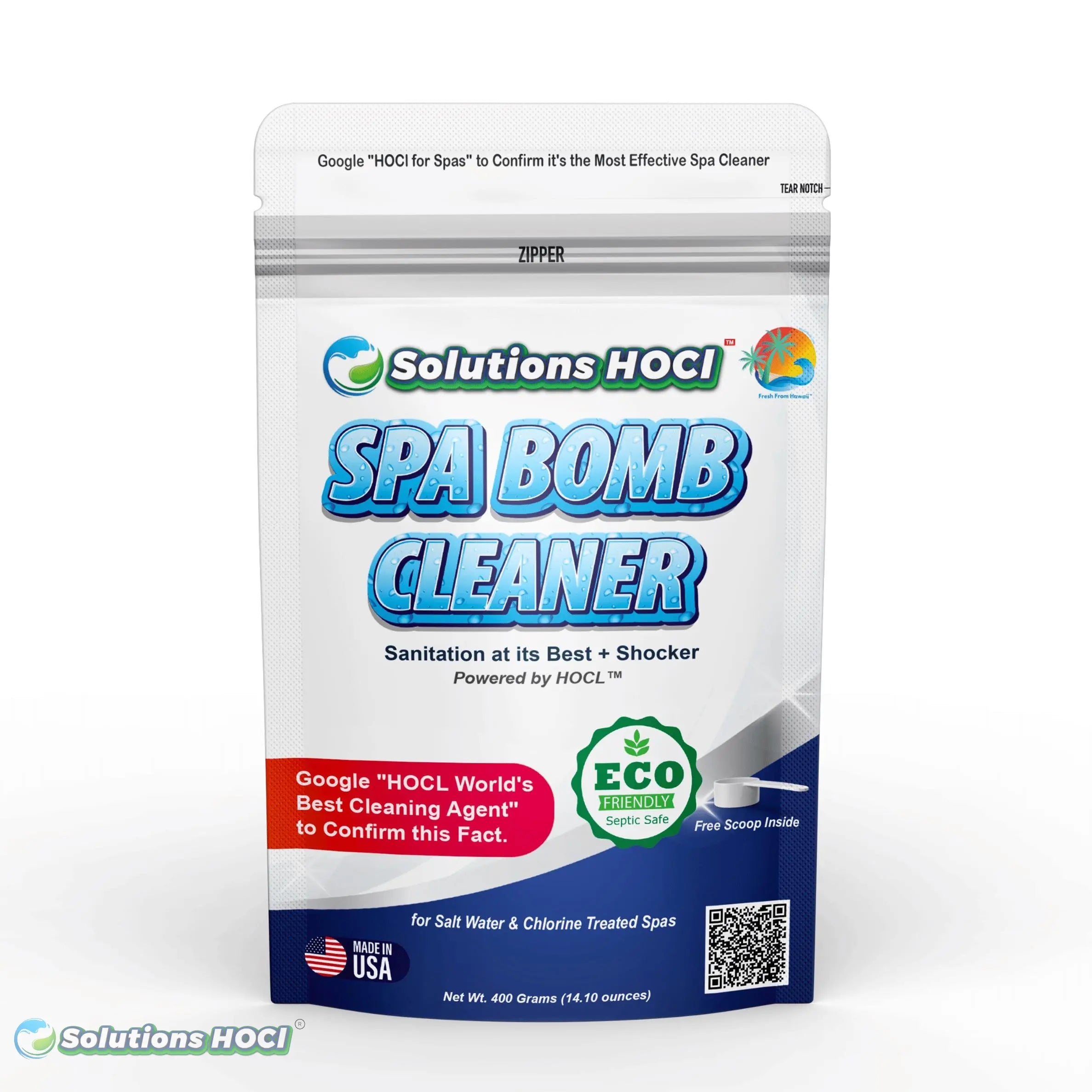 SolutionsHOCl® Spa Bomb for Crystal-Clear Soaking - 400g – Solutions HOCL