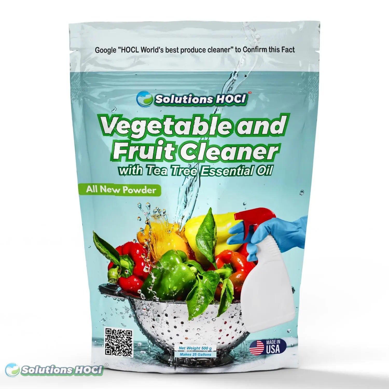 SolutionsHOCl® Vegetable and Fruit Cleaner with Tea Tree Oil ...
